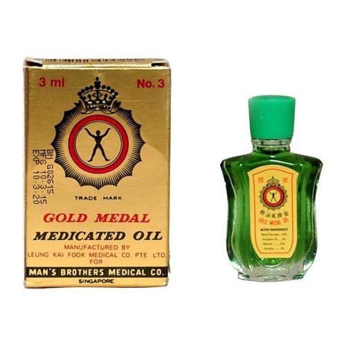 Gold Medal Medicated Oil 3ml – My Basket